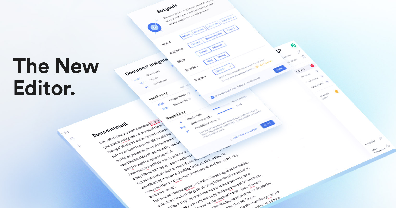 Here s What s New With The Grammarly Editor Grammarly