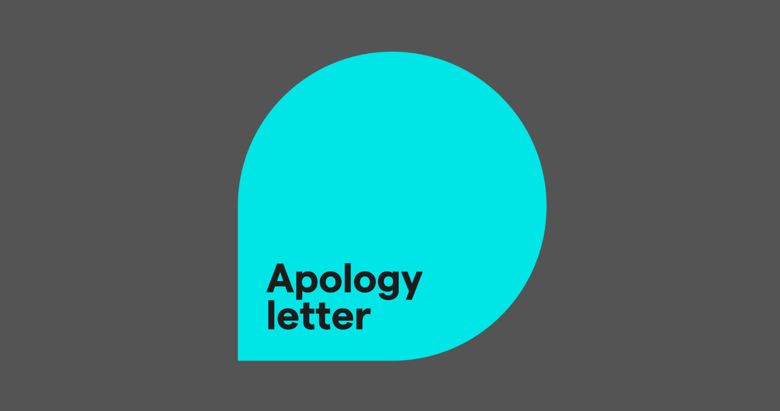 How to Write an Apology Letter | Grammarly