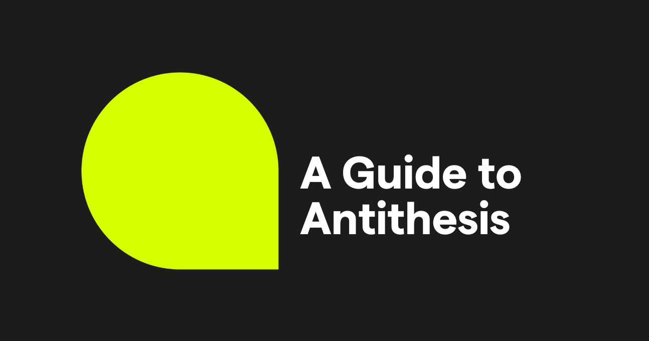 What Is Antithesis, and How Do You Use It in Writing? | Grammarly